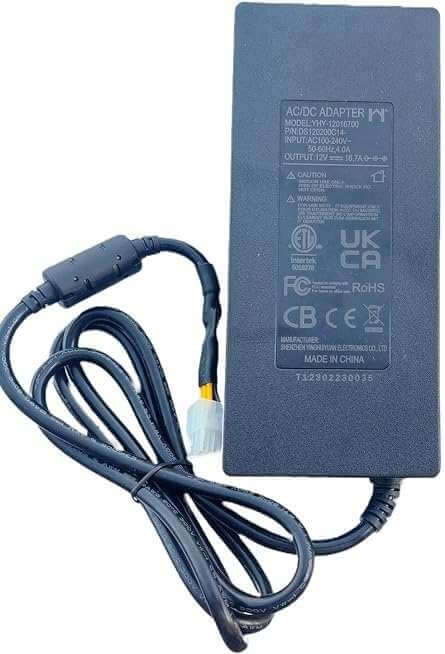 Bitcoin Merch® 200W 12V Upgraded PCI Power Supply for Pod Miners 110v