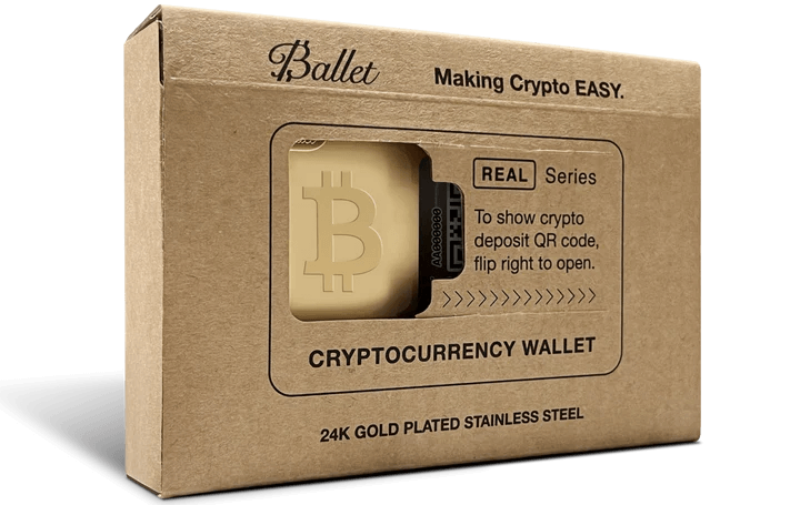 Ballet Cold Storage 24K Gold-Plated BTC (Single)