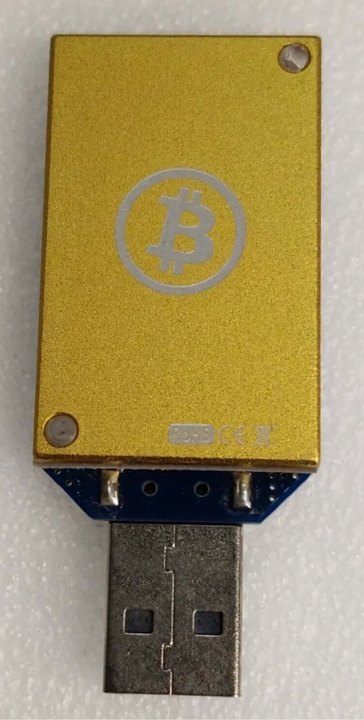 Bitcoin Merch® - ASIC Miner Block Erupter USB 336MH/s Sapphire V3 BTC