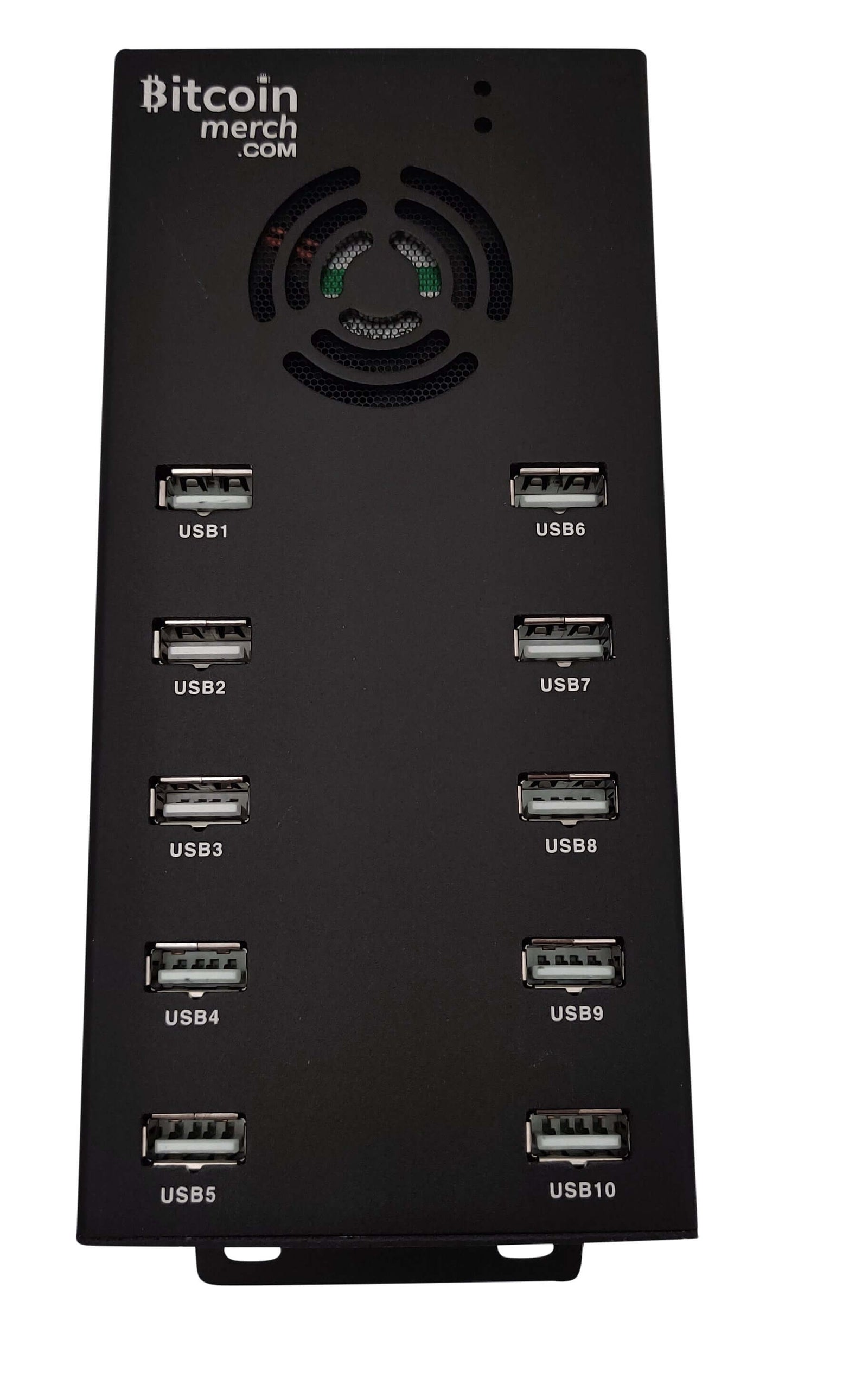Bitcoin Merch® - 10 Port Powered USB Hub