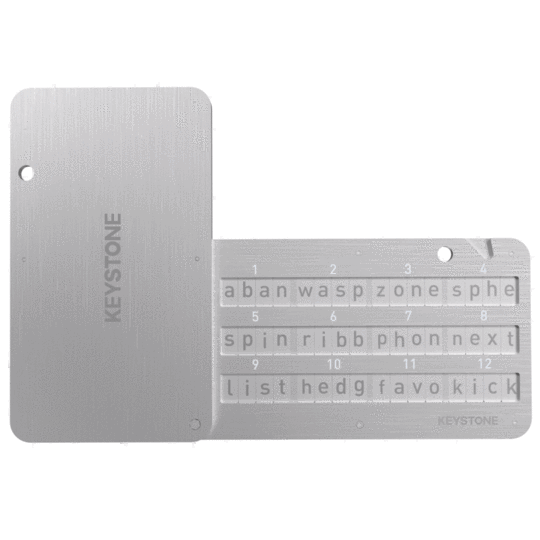 Cobo Tablet (Keystone Tablet) - 304-Grade Stainless Steel Seed Key Bac